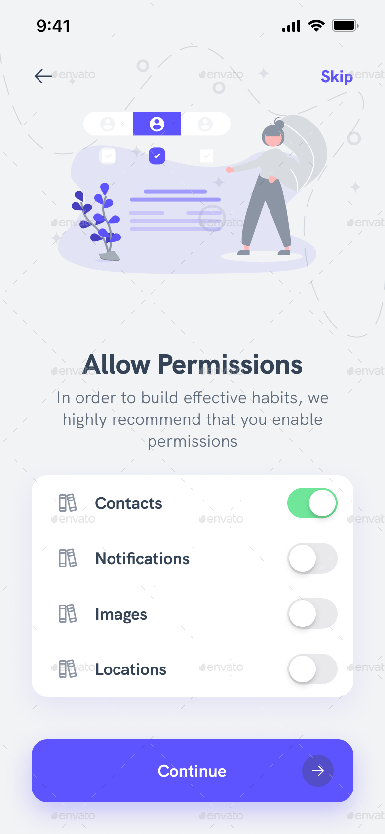 EduSmart E-learning UI Kit, Web Elements | GraphicRiver